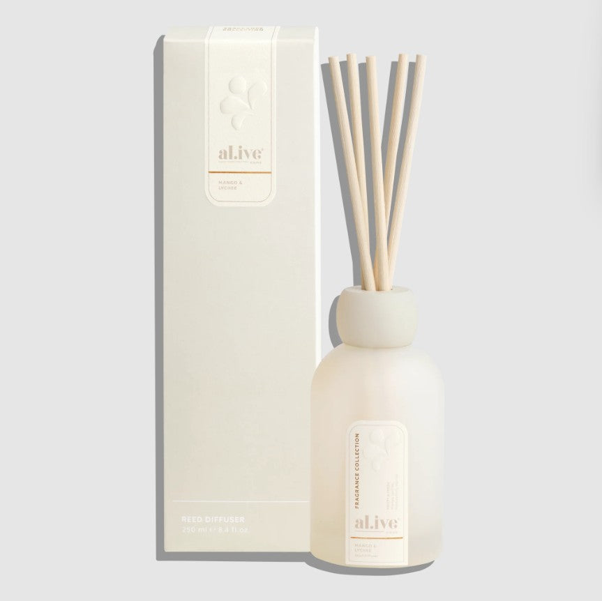 al.ive body 'Mango & Lychee' Reed Diffuser – Interior Motif ADL