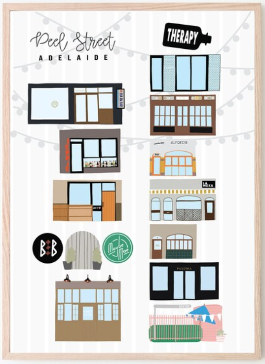 Graphics by L 'Peel Street' – Interior Motif ADL