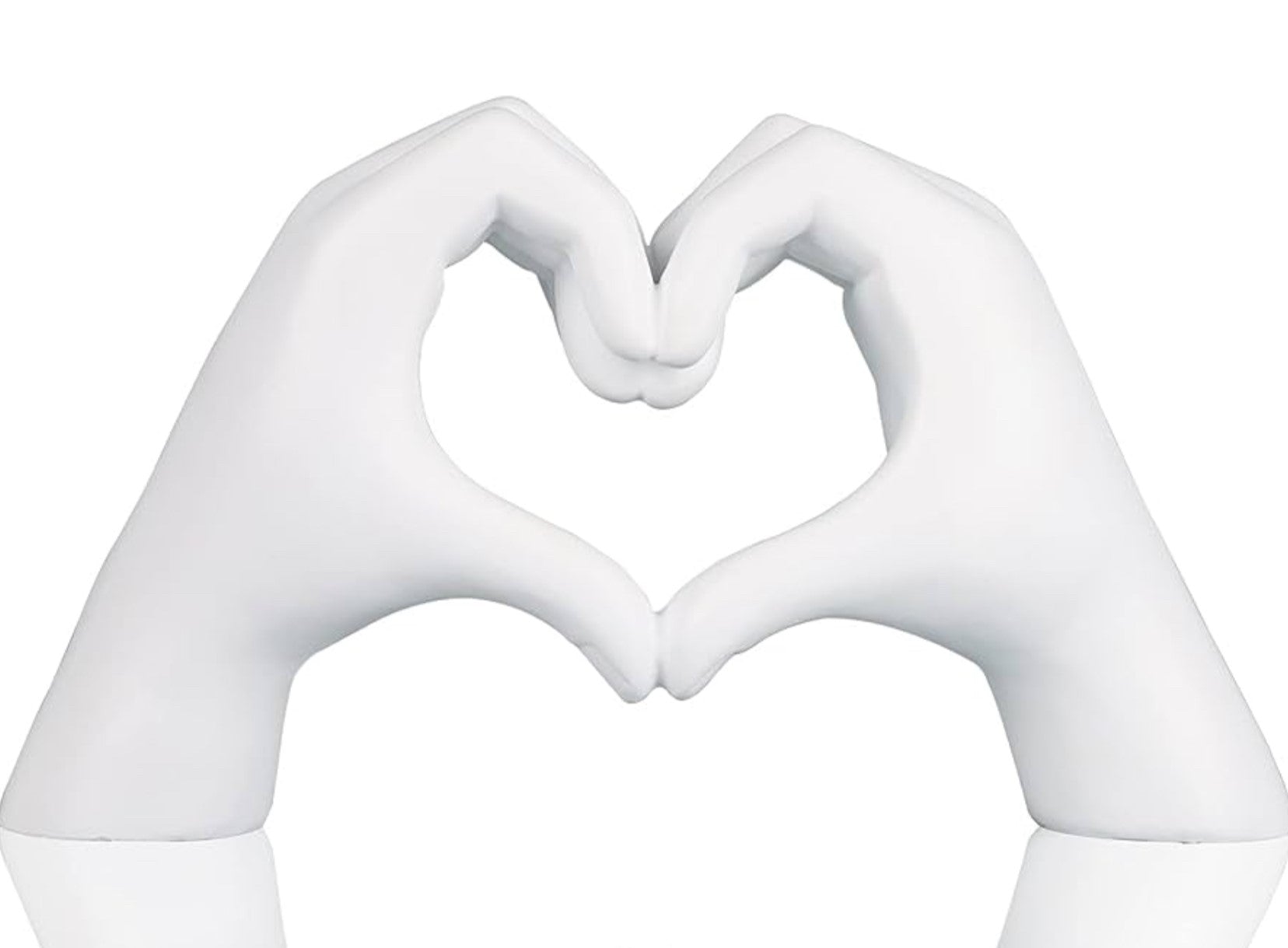 Heart Hands White – Interior Motif ADL