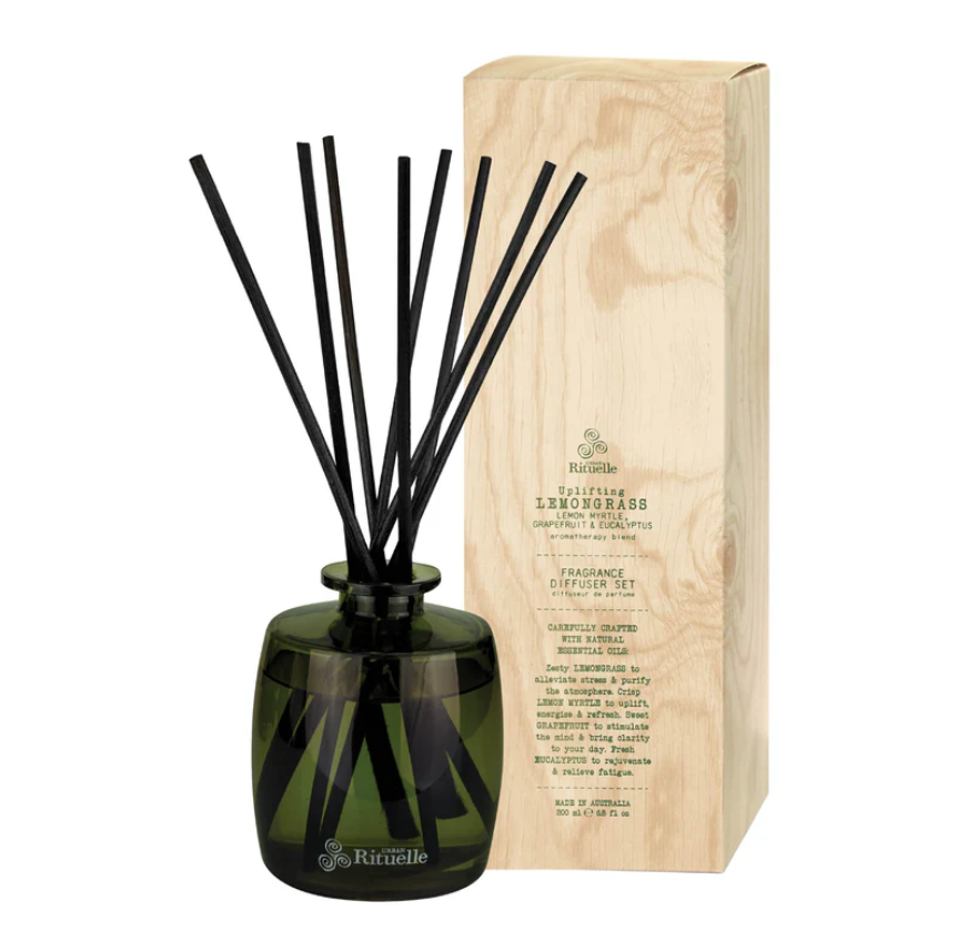 Uplifting Lemongrass Fragrance Diffuser 220ml – Interior Motif ADL
