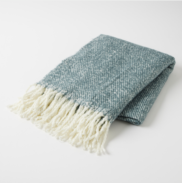 Marseille Throw - Petrol – Interior Motif ADL